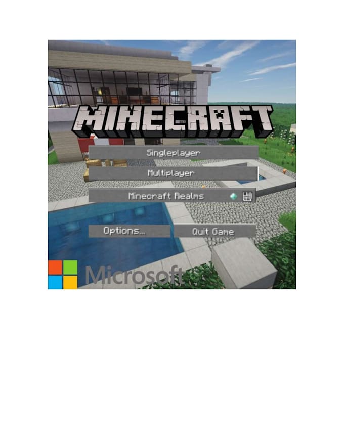 Minecraft version 1 20 home screen by Obster24 | Fiverr