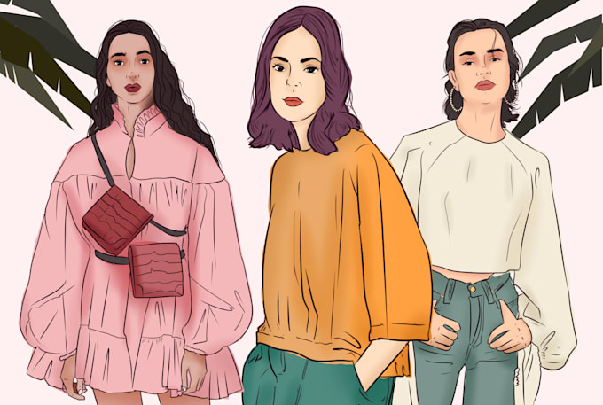 Draw a minimalist illustration from your photo by Bley_design | Fiverr