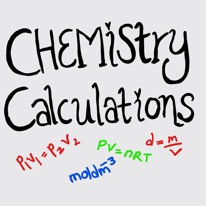 Help you to solve mathematical problems in chemistry by Kavee_chemistry ...
