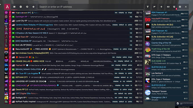 Be your fivem developer by Tomasalves | Fiverr