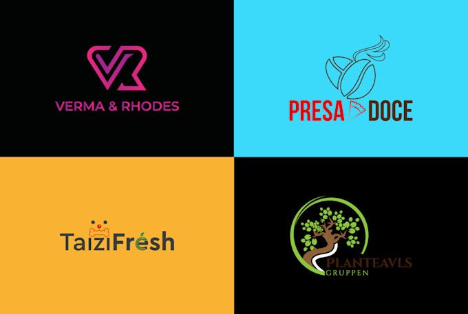 Make wordmark,lattermark abstract logo design by Alfaruquee | Fiverr