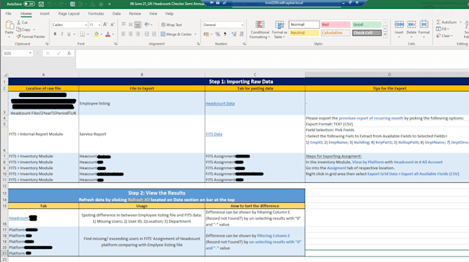 Build excel database to generate semi automatic reports by Dakota_chan ...
