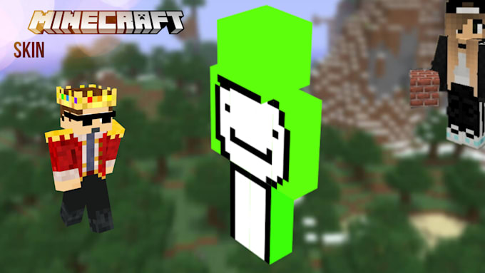 Skin minecraft java pc by Gabriphonegames | Fiverr