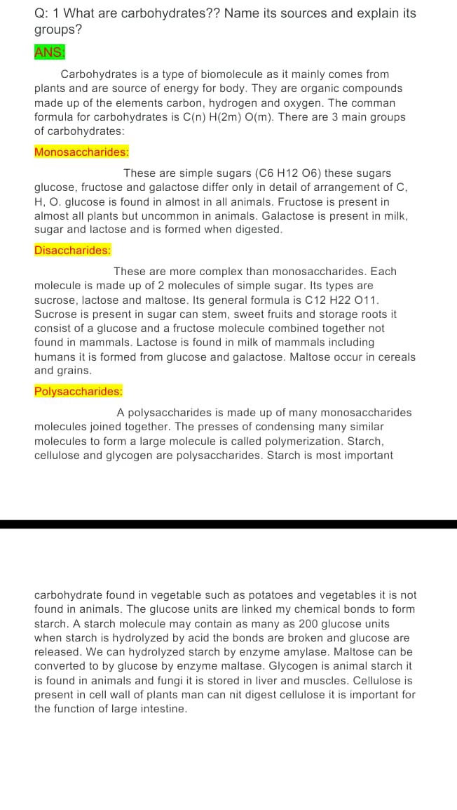 Help you in making biology assignments and notes by Shaistafy | Fiverr