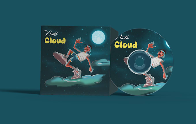 Draw your mixtape, single or album art by Graphicalglitch | Fiverr