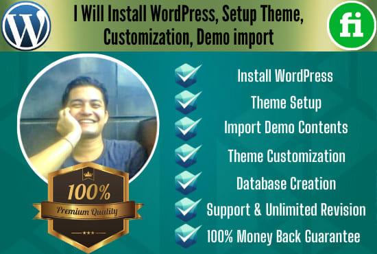 Install wordpress, setup theme, customization, demo import by Ktsbarua ... Install wordpress, setup theme, customization, demo import by Ktsbarua ...