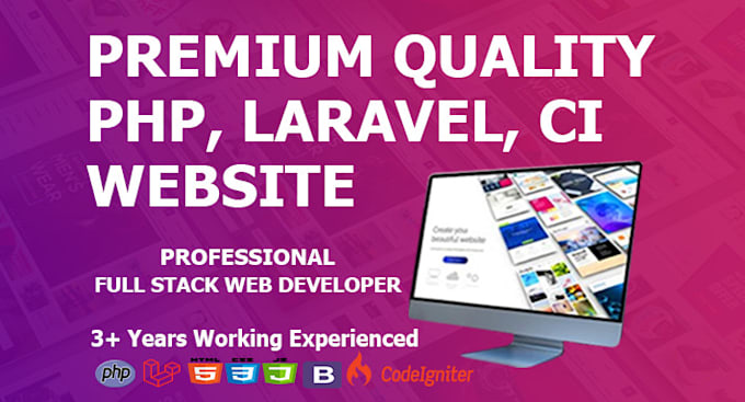 Be your php, laravel, codeigniter web developer by Cse_jannatul | Fiverr