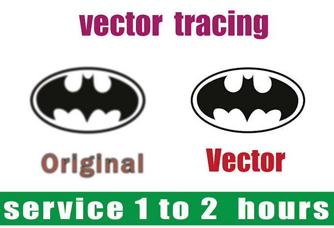 Redraw vector tracing, vectorize logo image to vector by Mia_st | Fiverr