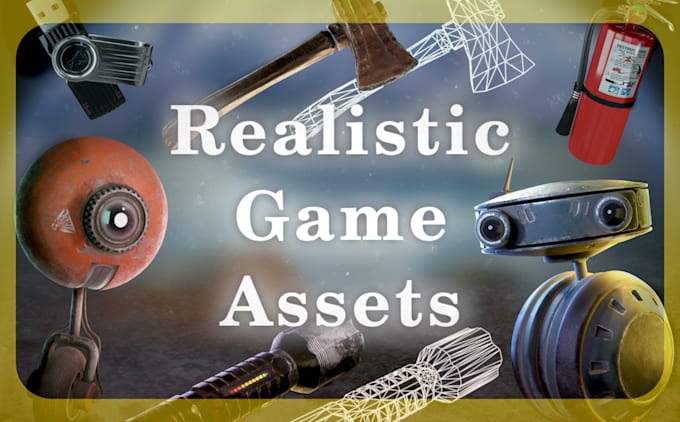 3d model quality realistic assets for your video game by Taliesinriver ...