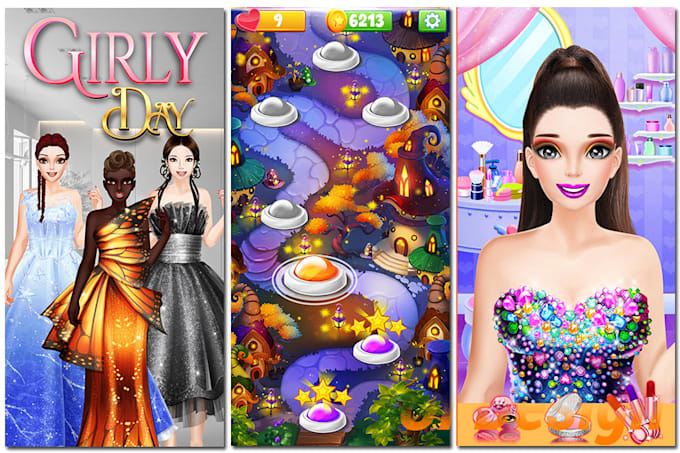 Design 2d 3d game graphics for ios and android by Sledgegamers | Fiverr