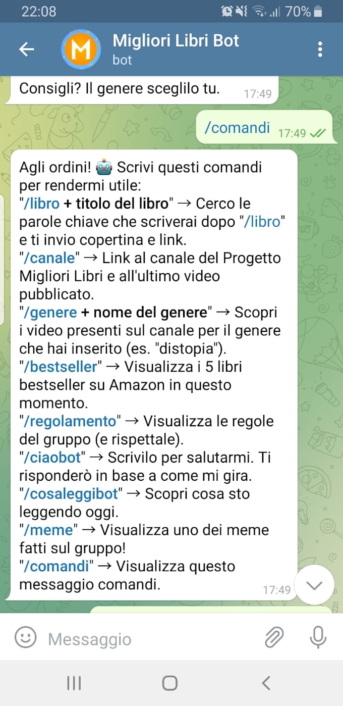 Create a telegram bot with python by Raiseku | Fiverr