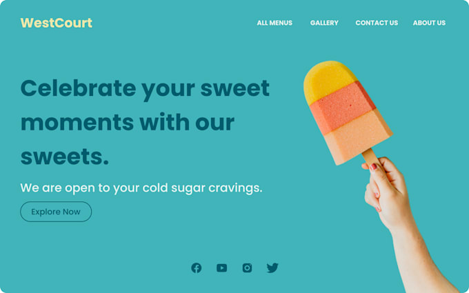 Create website using html css javascript website bootstrap by Itz ...