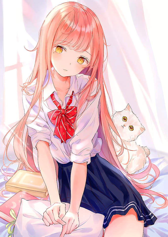 Draw you a portrait, concept art, oc, anime art for you by Altheakeah ...