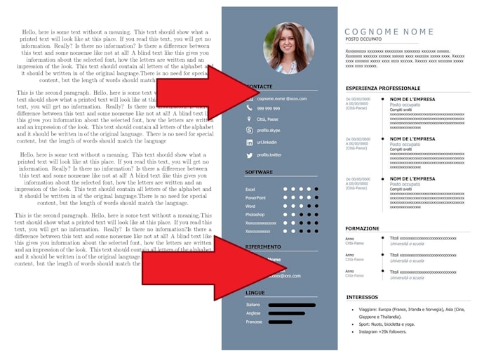 Format your cv from scratch by Fab_io_it | Fiverr