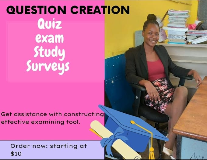 Create excellent questions for you by Shanta_daley | Fiverr