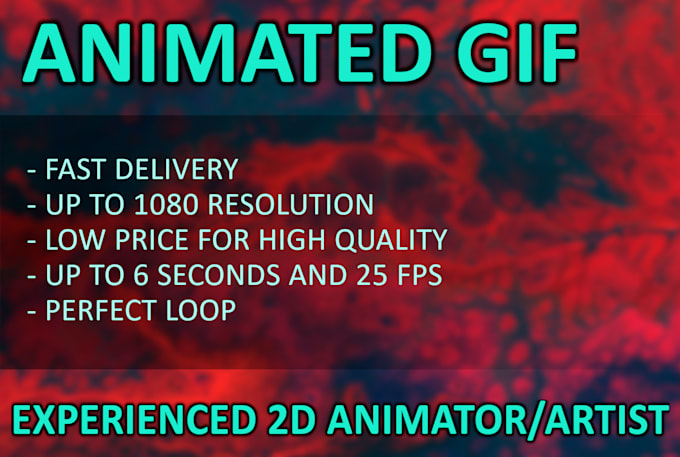 Make your logo into an animated gif by Killerbyte | Fiverr