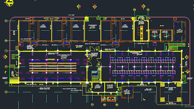 Draw your civil and architectural floor plan in auto cad 2d by Ikram15 ...