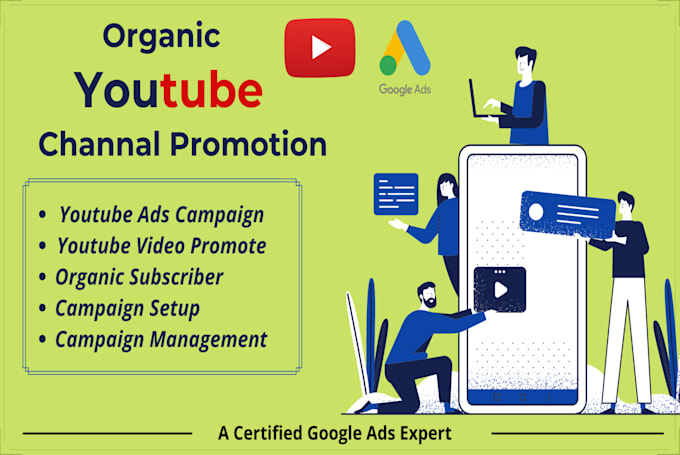 Do organic youtube channel promotion and yt ads campaign by Sohanasuhi ...