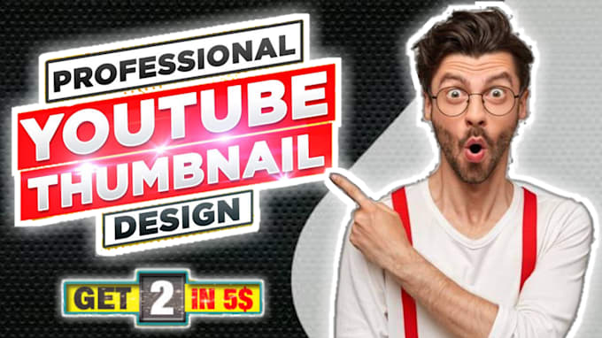Design a professional youtube thumbnail for you by Raj31312 | Fiverr