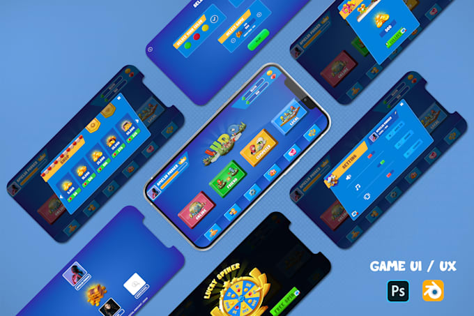 Design creative game ui, modern game graphix for mobile game by Variya ...