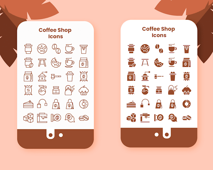 Design creative custom icons by Venaplaga | Fiverr