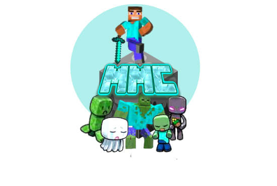 Design minecraft logo and banners by Berrayuce | Fiverr