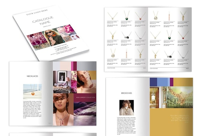 Create fashion lookbook, line sheet and brochure by Revcrewww | Fiverr