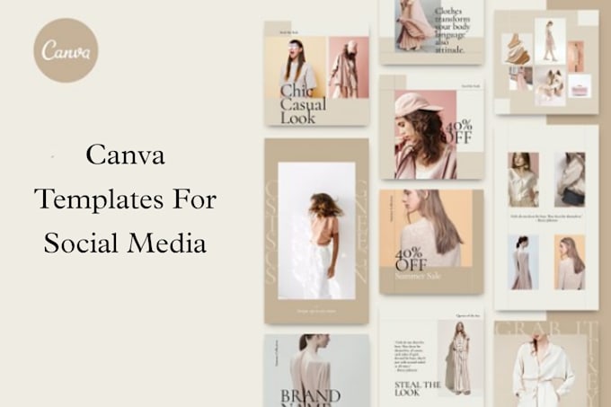Design professional canva templates by Dhruv028 | Fiverr