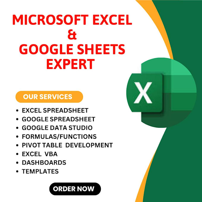 Deliver on your excel, google sheet and data studio request by Ridonejoy | Fiverr