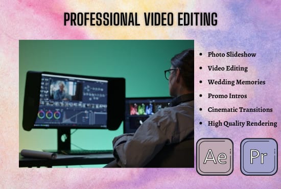 Create a stunning photo slideshow video with text overlay by Theva ...