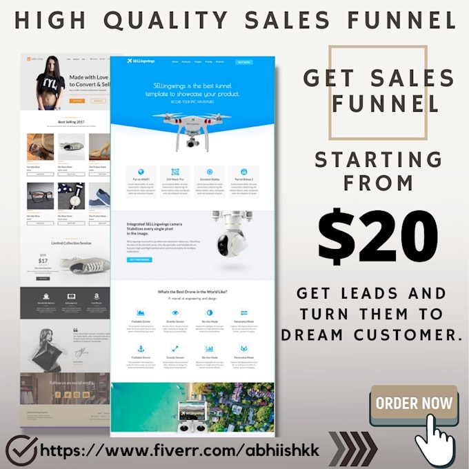 Design landing page in click funnel by Abhiishkk | Fiverr