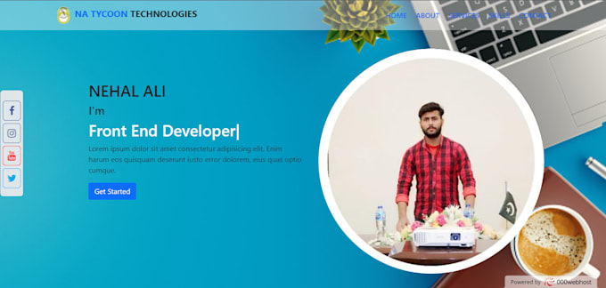 Design with html5, css3, javascript fully responsive website by ...