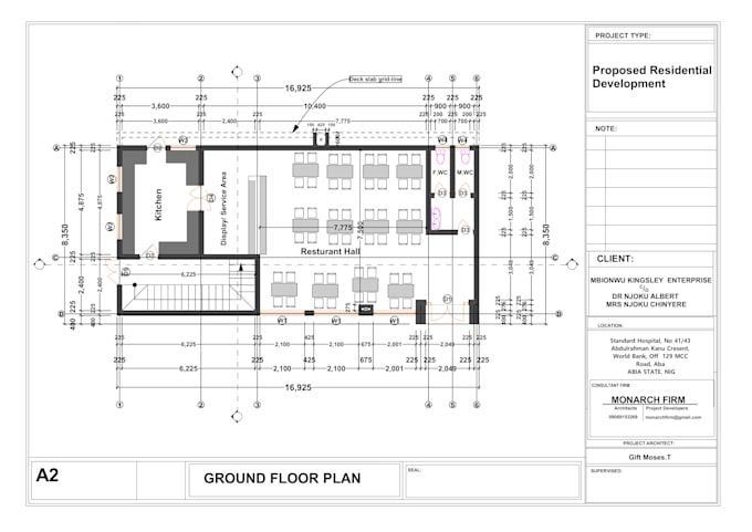 Design professional architectural draft, detailed drawings by ...