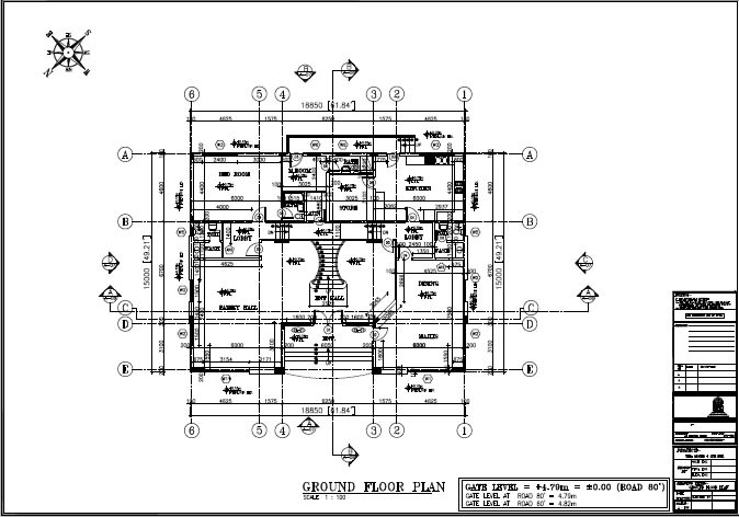 Design architectural 2d floor plan using autocad by Creative_homes | Fiverr