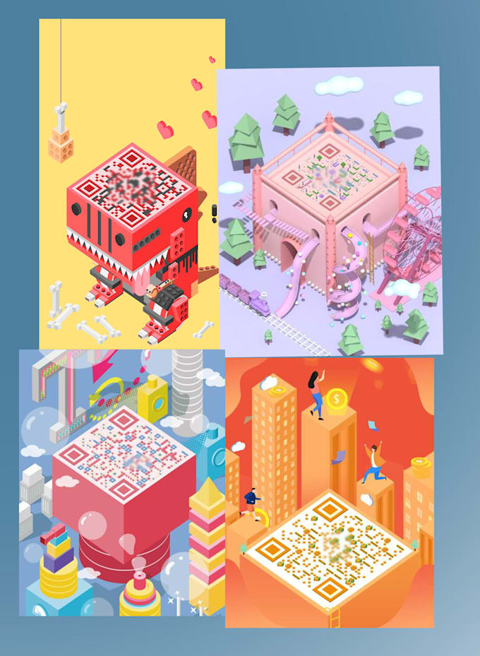 Make and beautify your qr code to make it more attractive china by ...