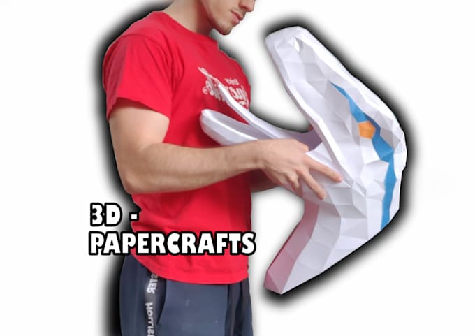 Make everything you want, in 3d paper model by Rpstudio_paper | Fiverr