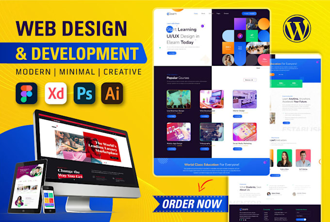Design high converting landing page, web template in psd, figma, xd by ... Design high converting landing page, web template in psd, figma, xd by ...