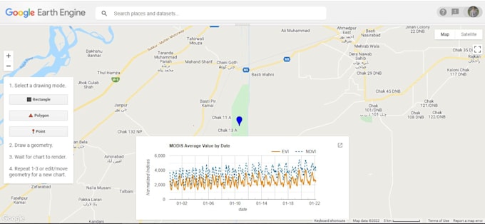 Design gee apps for remote sensing by Muhammadsoba848 | Fiverr