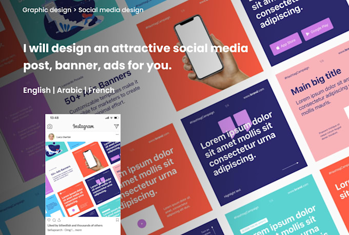 Design 20 professional social media posts, banners, ads by Fafsaeweb ...