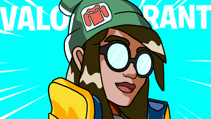 Create a custom drawn cartoon thumbnail by Hacki_ | Fiverr