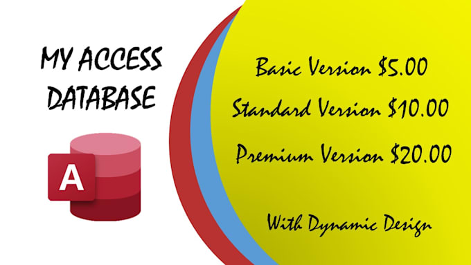Design or develop a microsoft access database by Obrite | Fiverr