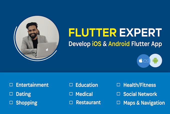 Develop Flutter App For Ios And Android Or Be Flutter App Developer By Eliaskhan Fiverr