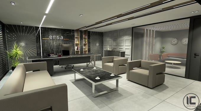 The most stunning and realistic office designs by Taner_canbakis | Fiverr