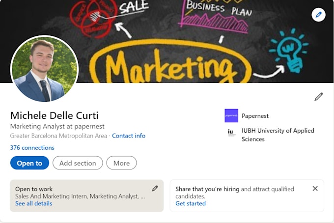 Develop a professional linkedin profile for you by Marketingmik | Fiverr