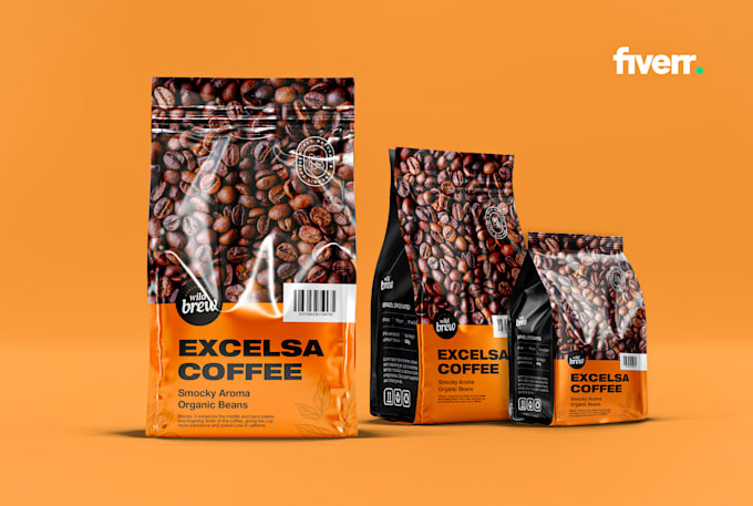 Do your packaging design, label design and 3d mockup by Dezn_pro | Fiverr