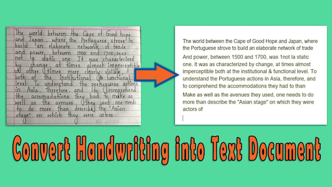 Convert the handwritten application into ms word by Aasmasolangi | Fiverr