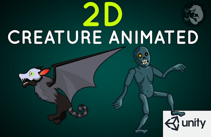 Design and animate a creature in unity by Halfondarr | Fiverr