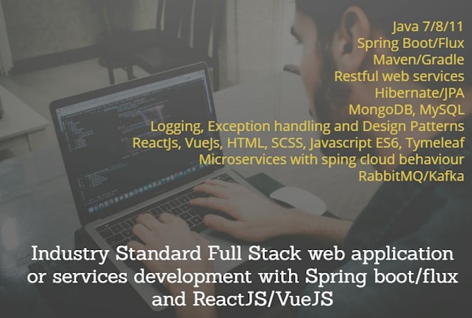 Create Spring Boot Reactjs Vuejs Applications By Zavi 93 Fiverr