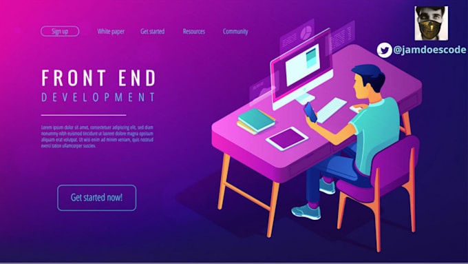 Be your front end web developer by Abdulghafoor15 | Fiverr