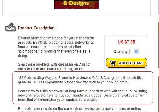 Write a product description for your online store, brochure, catalog or ...